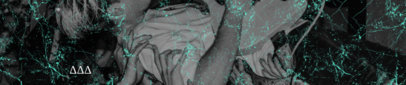 Placeit - Online SoundCloud Header Template with Paint Splashes