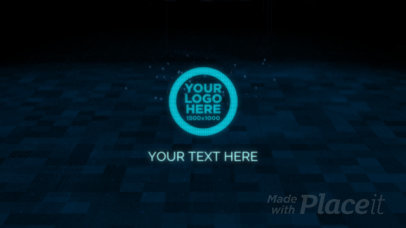 Placeit - Logo Reveal Intro Maker Featuring Holographic Animations