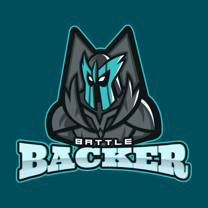 Placeit Gaming Logo Template Featuring A Masked Villain