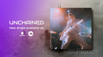 Placeit - YouTube Ad Video Template for a Pop Singer's New Music Release