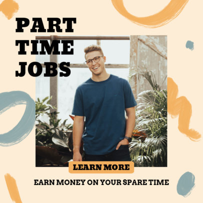 Placeit - Ad Banner Design Template for a Network Marketing Side Job Offer