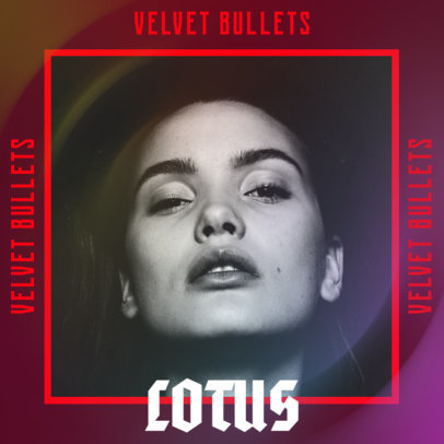 Placeit - Album Cover Design Template for a Pop Female Artist Featuring ...