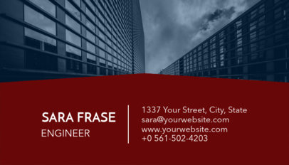 Placeit - Engineering Business Card Maker with Customizable Background