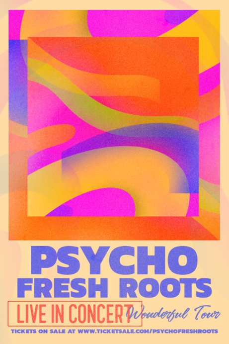 Placeit - Poster Design Maker with a Colorful Photocopy Graphics for a ...