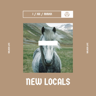 Placeit - Album Cover Template for an Indie-Folk Band