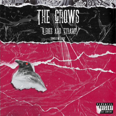 Placeit - Metal Album Cover Creator with a Crust Punk Vibe