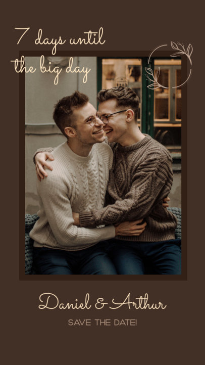 7 days countdown for wedding