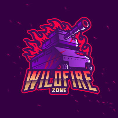 Placeit - World of Tanks-Inspired Logo Creator for Gamers with a ...