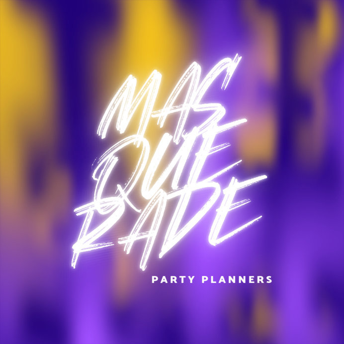 Placeit - Typography Logo Template for a Party Planning Company