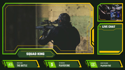 Placeit - Twitch Overlay Maker for War Games Streamers