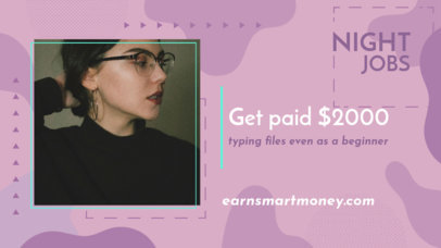 Placeit - YouTube Thumbnail Maker for Side Job-Themed Content