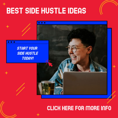 Placeit - Cool Instagram Post Maker With Info About Side Hustles
