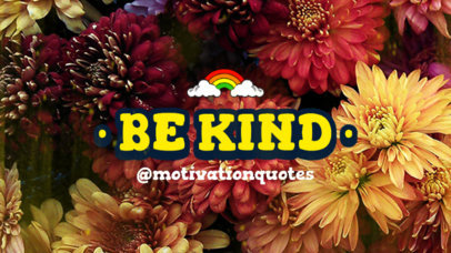 Placeit - YouTube Thumbnail Design Generator Featuring a Positive Quote ...