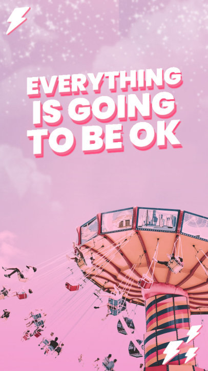 Placeit - VSCO-Styled Instagram Story Design Generator Featuring a Quote