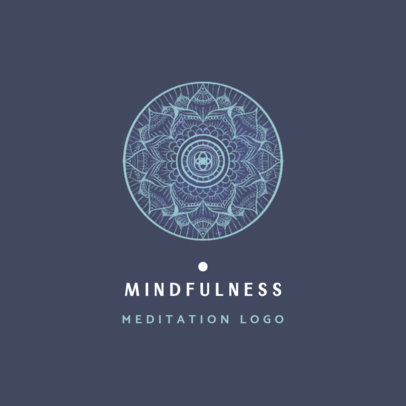 Placeit - Mindfulness Logo Maker Featuring Beautiful Mandala-Styled ...