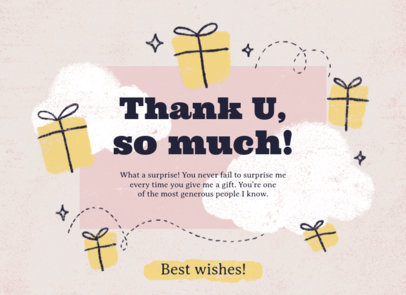 Placeit - Greeting Card Design Template Featuring Encouraging Messages