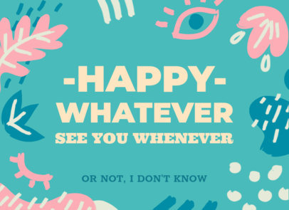 Placeit - Greeting Card Design Template for Indecisive Friends