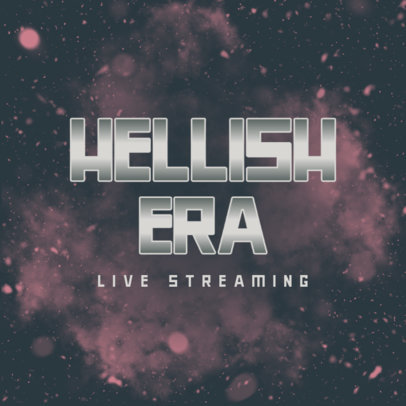 Placeit - Hell-Themed Logo Creator with a Metal Effect on the Typography