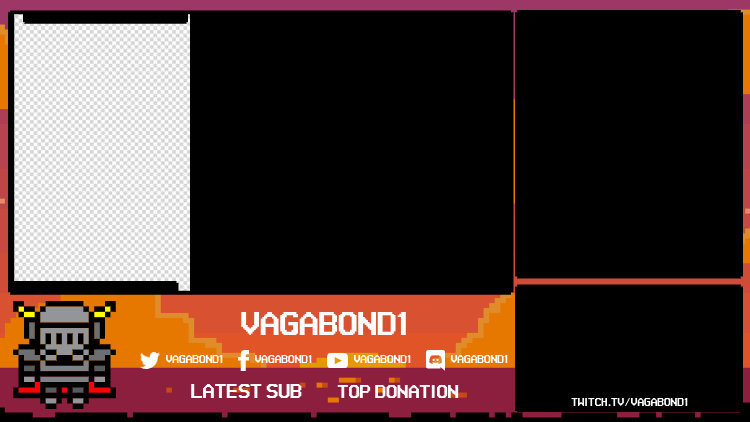 retro overlay obs