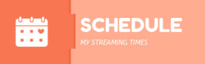 Placeit - Twitch Panel Design Template for a Streaming Schedule with a ...