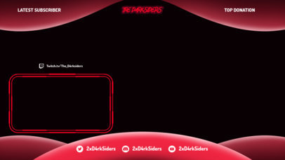 Placeit - OBS Stream Overlay Generator for Gamers Featuring a Dark ...