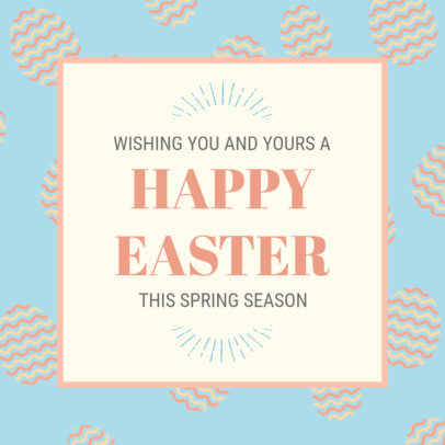 Placeit - Easter-Themed Instagram Post Template with Sweet-Looking ...