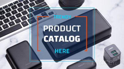 Placeit - Slideshow Video Maker for a High-Tech Products Catalog