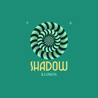 Placeit - Gaming Logo Maker with a Mesmerizing Abstract Graphic