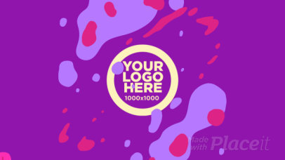 Placeit - Intro Video Maker with Animated Splashes for a Brand Anniversary