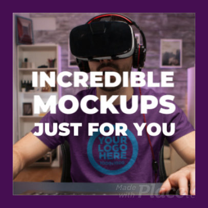 Placeit - Instagram Post Video Template for a Digital Assets Ad