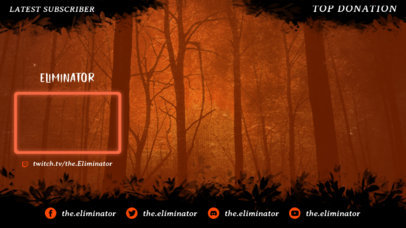 Placeit - Twitch Overlay Design Maker for Horror Gamers Featuring ...