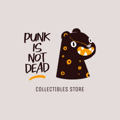 Placeit - Collectibles Store Logo Template with a Jaguar Graphic