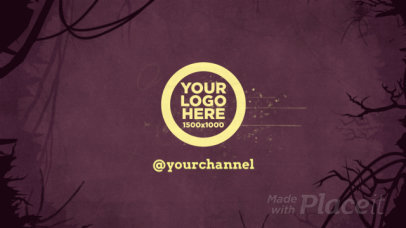 Placeit - Intro Video Maker for a Horror Gaming Channel