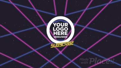 Placeit - Intro Video Generator for a Retro Streaming Channel Featuring ...