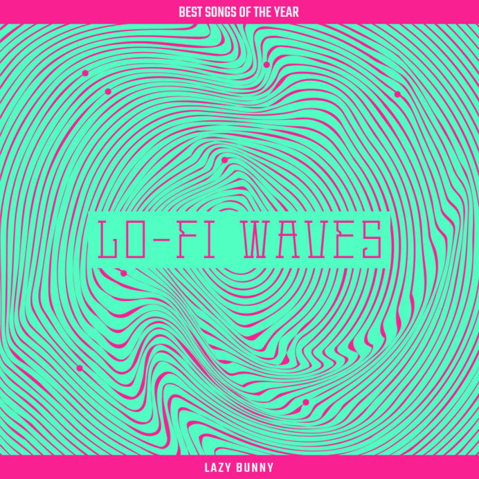 Placeit - Album Cover Design Creator for a Lo-Fi Music Compilation