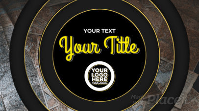 Placeit - Simple Intro Video Template with a Vintage Style