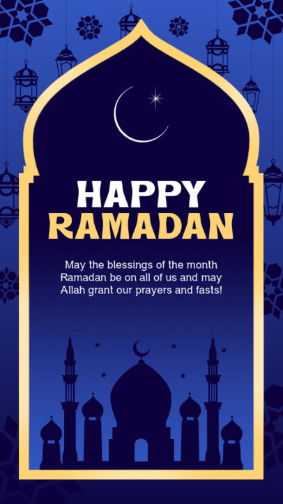 Placeit - Instagram Story Design Maker to Commemorate Ramadan
