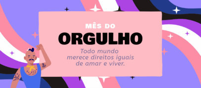 Placeit - LGBT-Themed Facebook Cover Generator With Vibrant Backgrounds ...