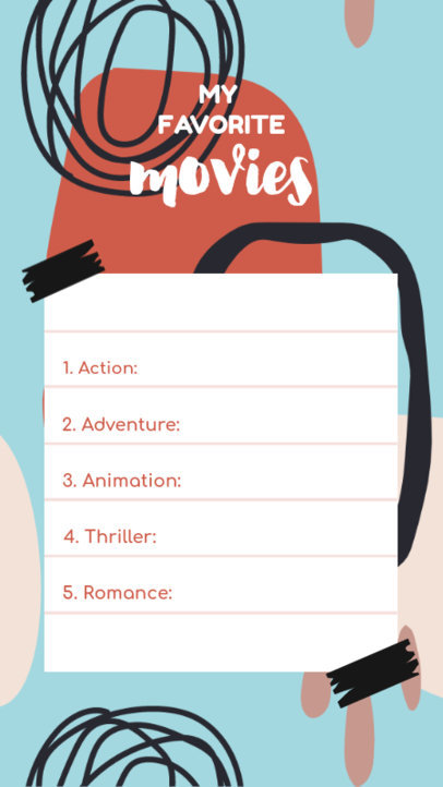 Placeit - Instagram Story Maker for a Quiz Featuring an Abstract Background