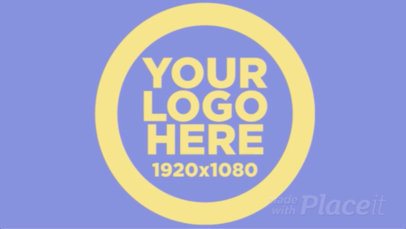 Placeit - Logo Animation - Logo Intro in Whirlwind