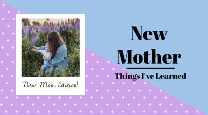 Placeit - Motherhood-Themed Intro Video Creator to Share Tips for New Moms
