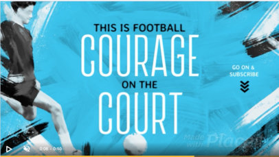 Placeit - Sports-Themed Intro Video Creator Featuring Soccer Animated ...