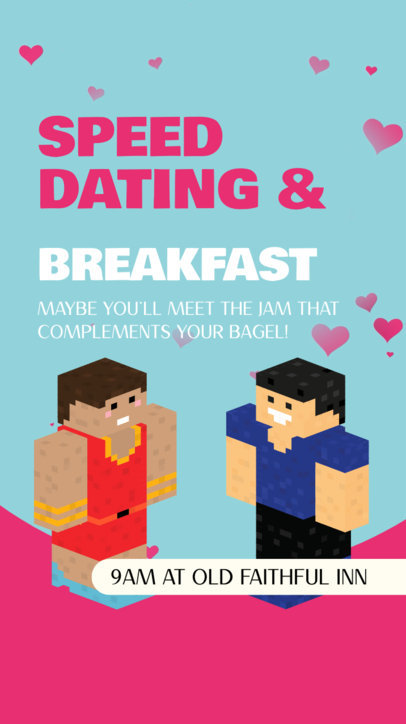 Placeit - Speed Dating Instagram Story Video Maker for a Valentine's ...