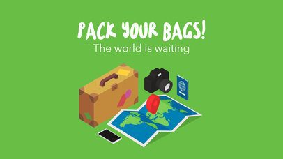 Placeit - Text Animation Maker with Travel Icons to Create Social Media ...